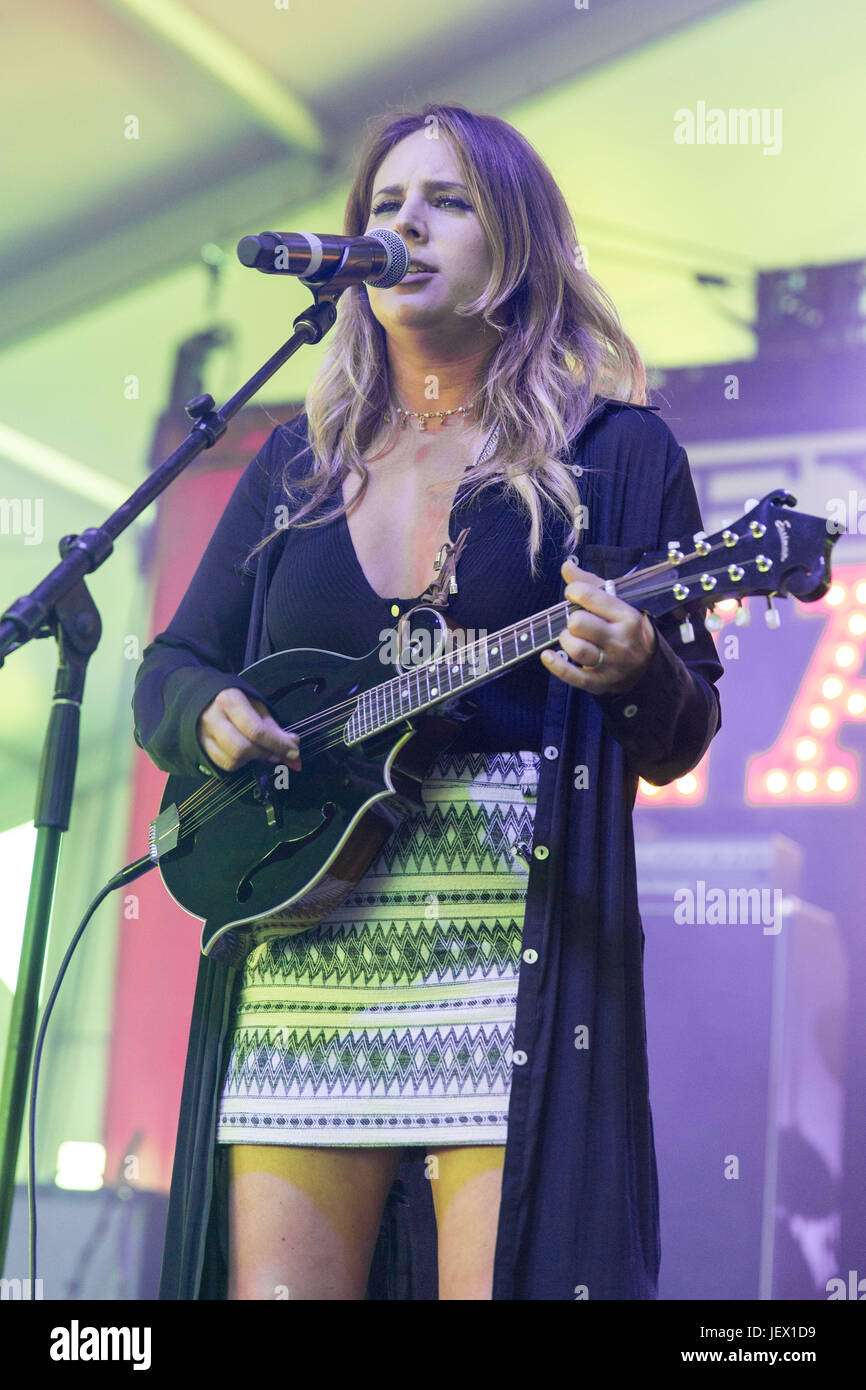 Chicago, Illinois, USA. 24th June, 2017. LUCIE SILVAS during Country ...