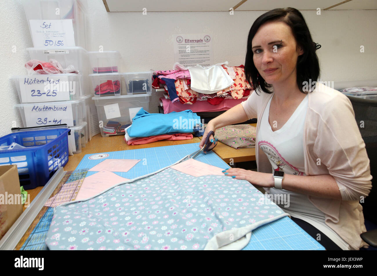 Wolfsburg, Germany. 14th June, 2017. Anna-Lena Behrens of the Wolfsburg ...