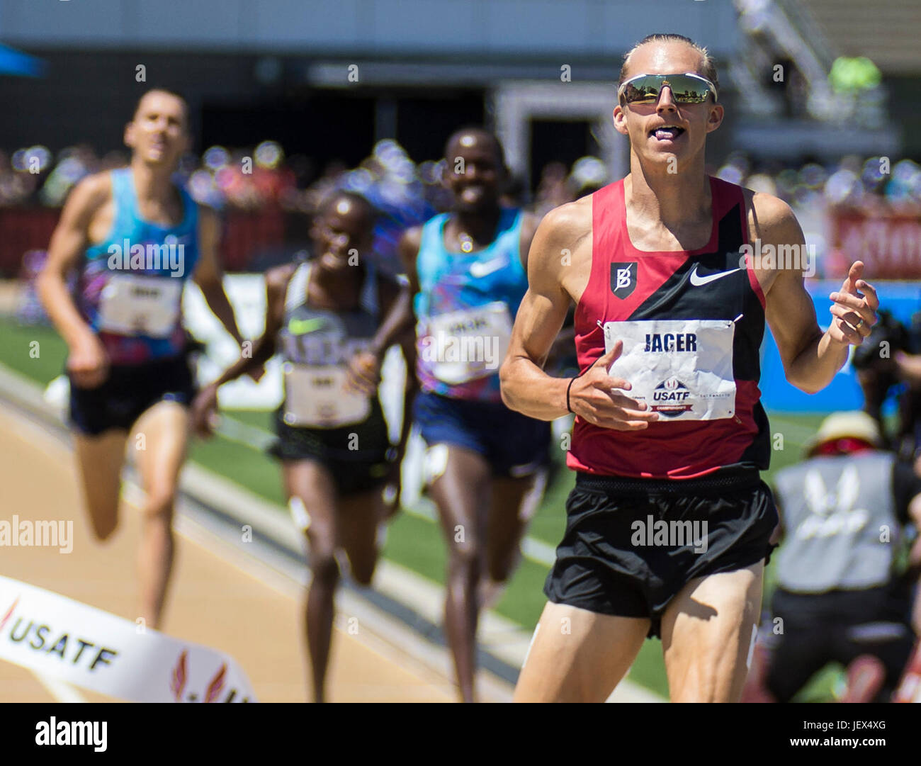 Evan jager 3000m hi-res stock photography and images - Alamy