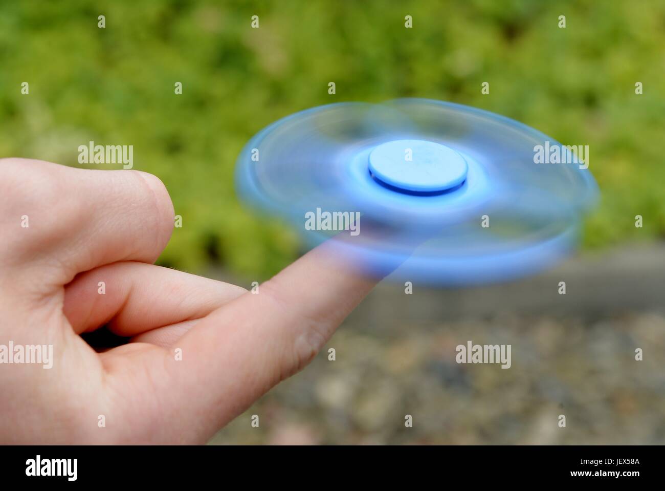 Osterode, Germany. 27th June, 2017. A boy is playing with the currently ...