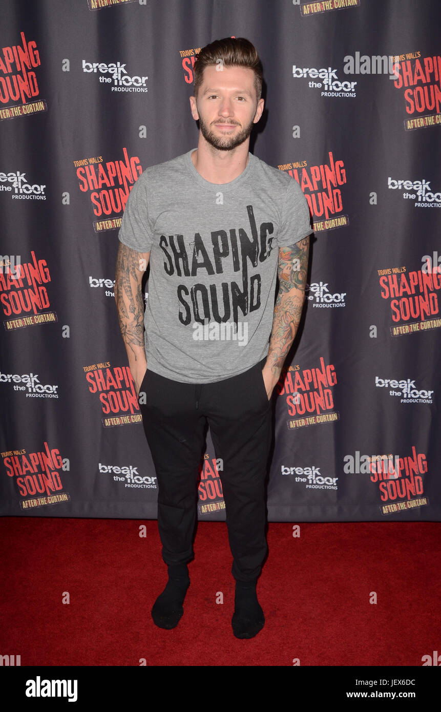 Los Angeles, Ca, USA. 27th June, 2017. Travis Wall at the opening night ...