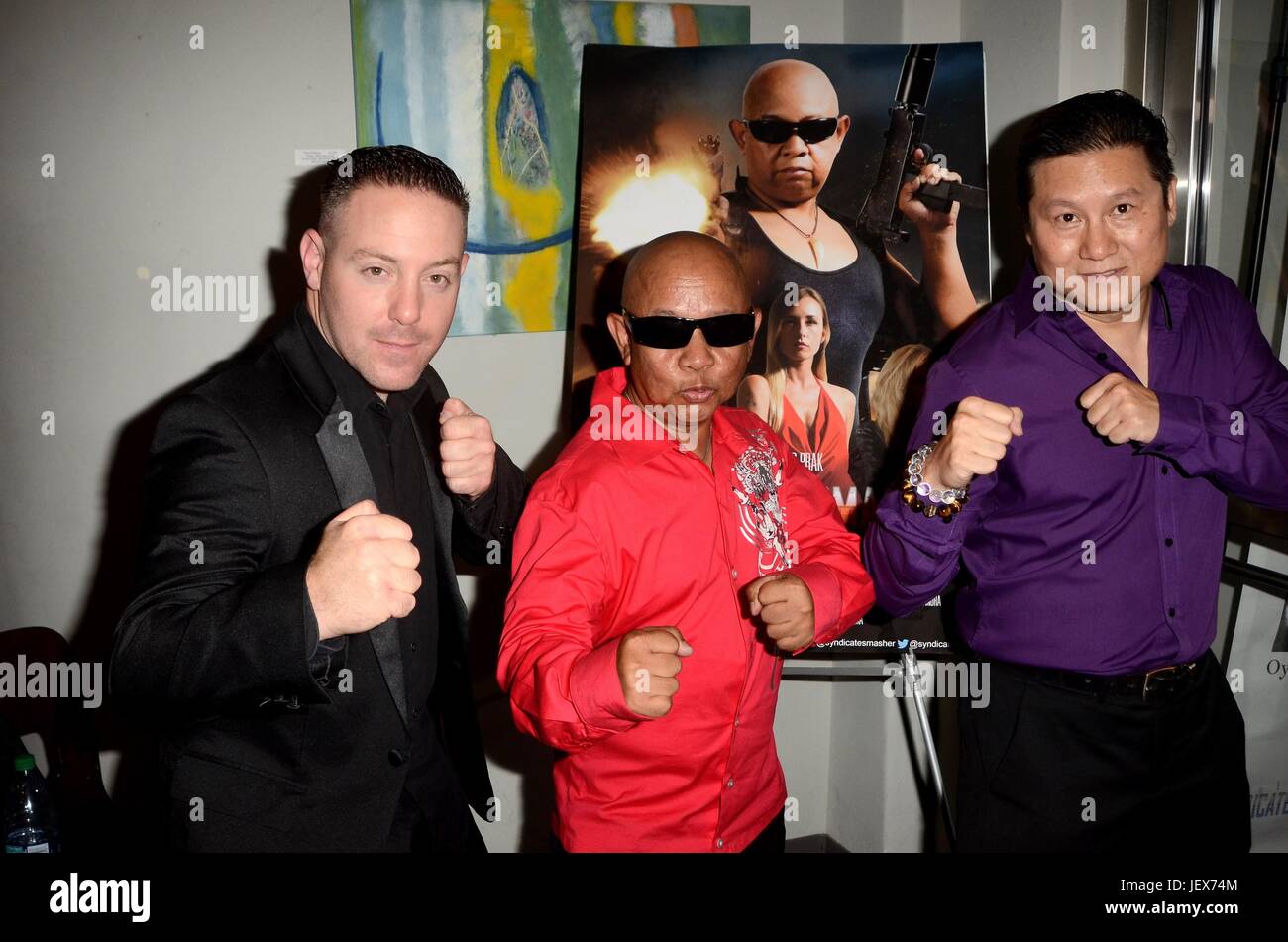 David Prak, Benny Tjandra at arrivals for SYNDICATE SMASHER Special Screening, Art Theater, Long ...