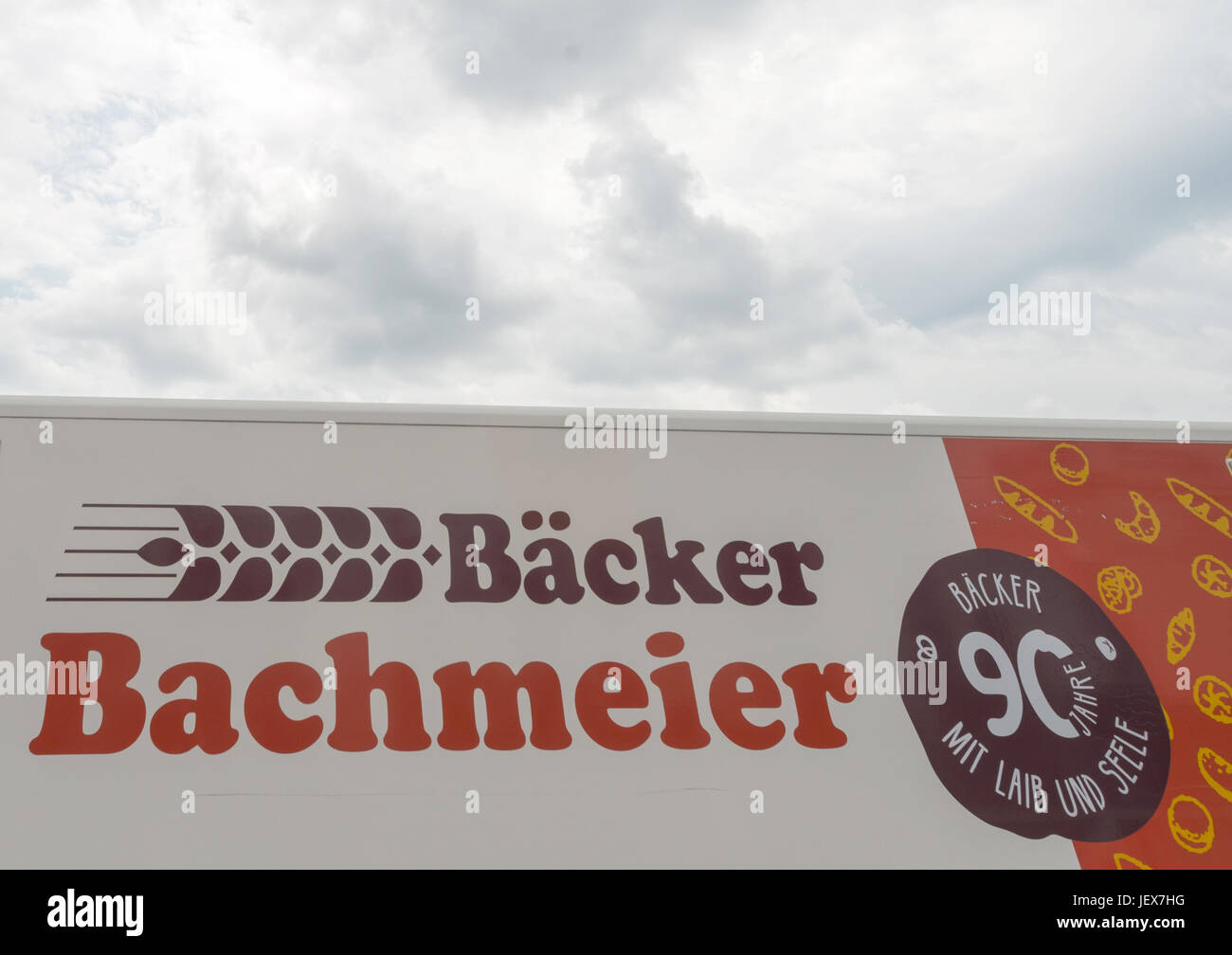 Eggenfelden, Germany. 28th June, 2017. 'Baecker Bachmeier' (Bakery ...