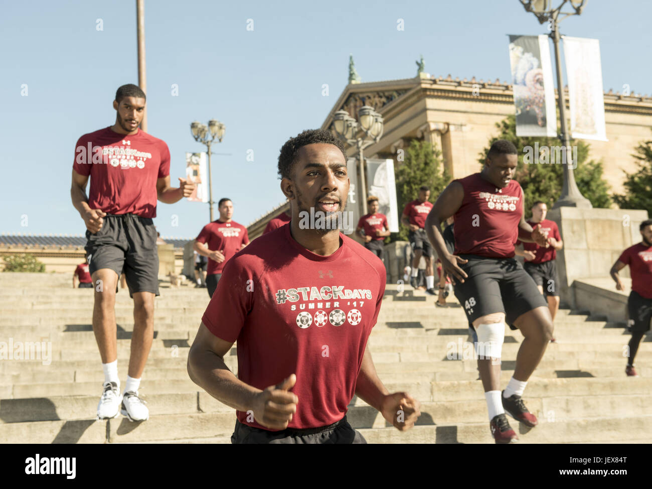 Philadelphia, Pennsylvania, USA. 28th June, 2017. In preparation for ...