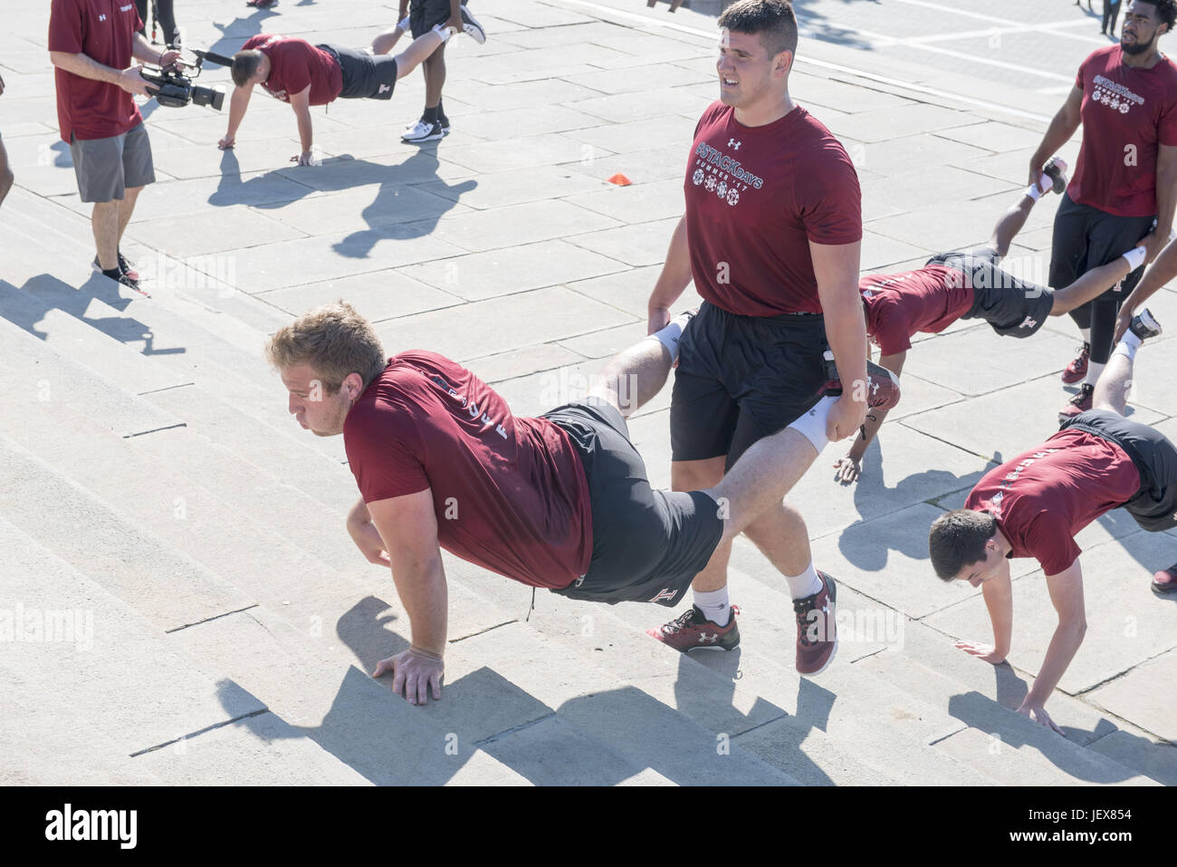 Philadelphia, Pennsylvania, USA. 28th June, 2017. In preparation for ...