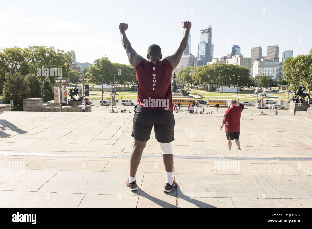 Philadelphia, Pennsylvania, USA. 28th June, 2017. In preparation for ...