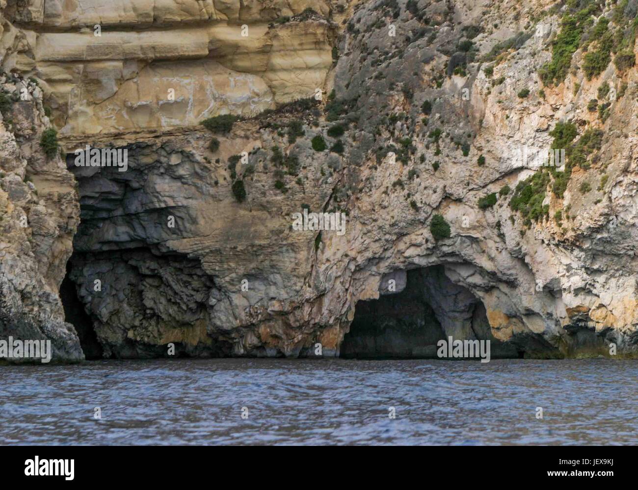 September 27, 2004 - Zurrieq Village, Malta - The Blue Grotto, a wild ...