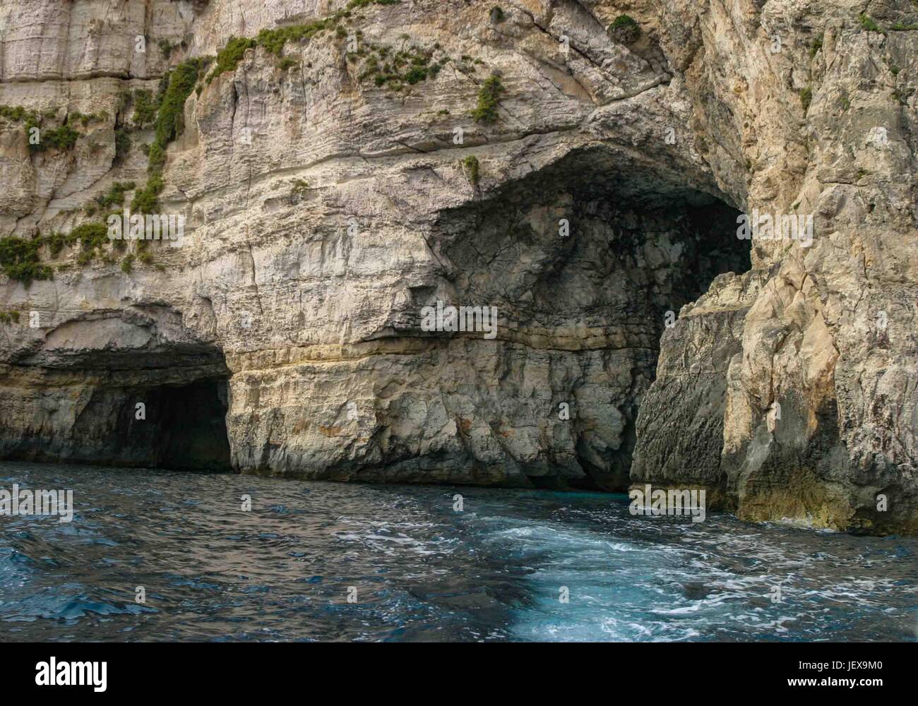 September 27, 2004 - Zurrieq Village, Malta - The Blue Grotto, a wild ...