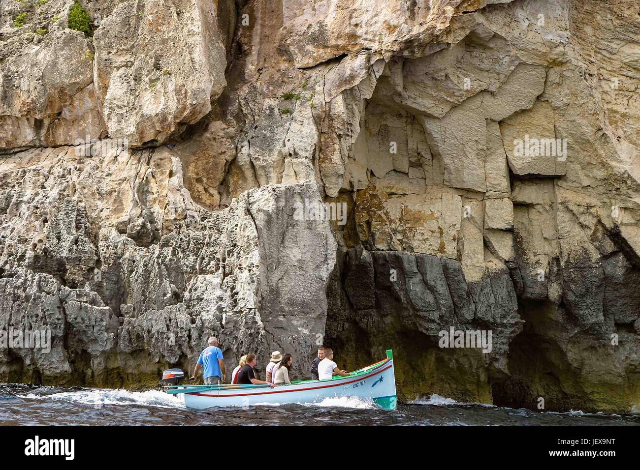 September 27, 2004 - Zurrieq Village, Malta - Tourists and their local ...