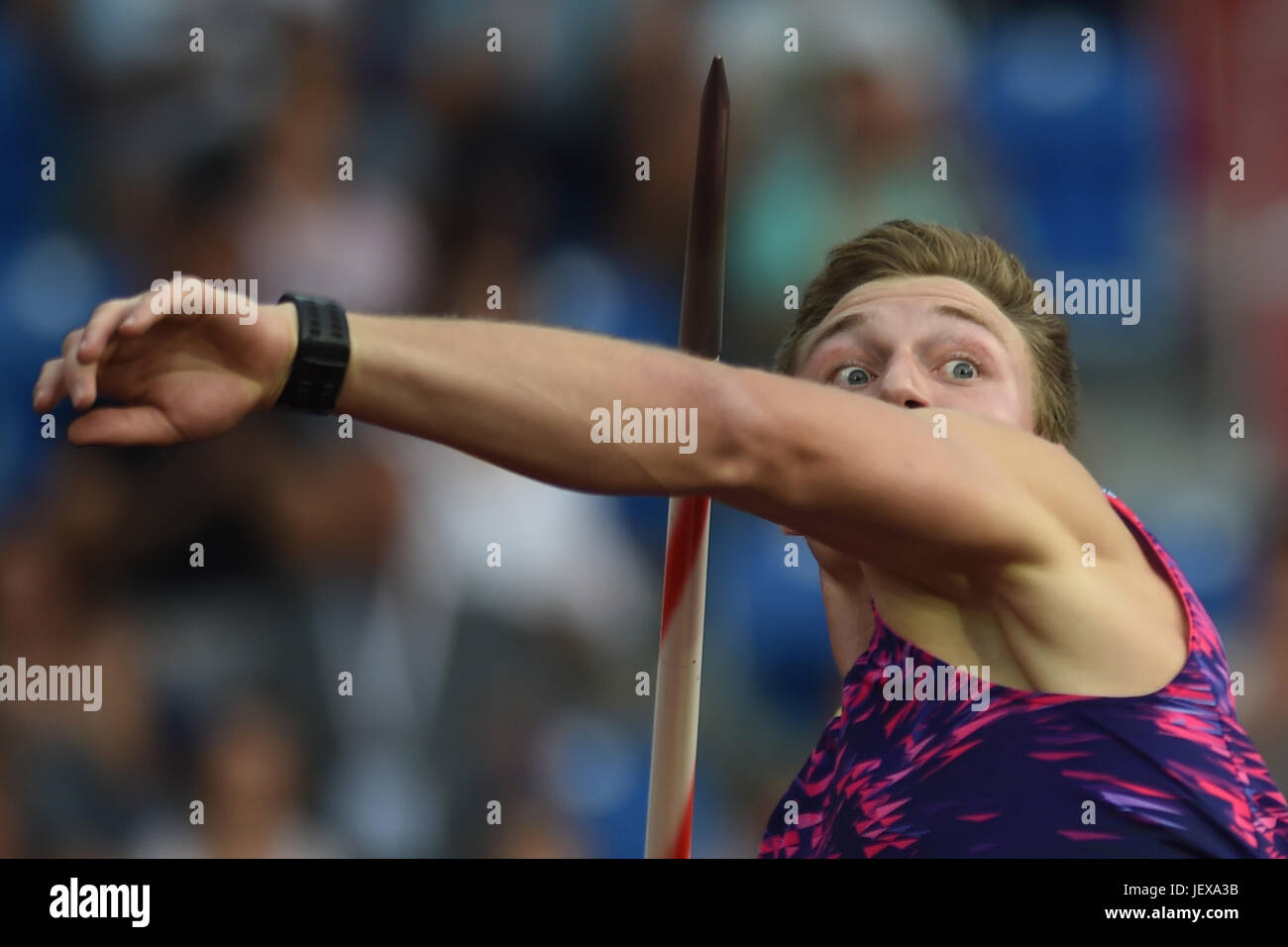 Ostrava, Czech Republic. 28th June, 2017. German javelin thrower Thomas ...