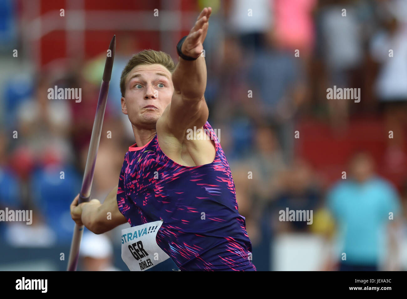 Ostrava, Czech Republic. 28th June, 2017. German javelin thrower Thomas ...