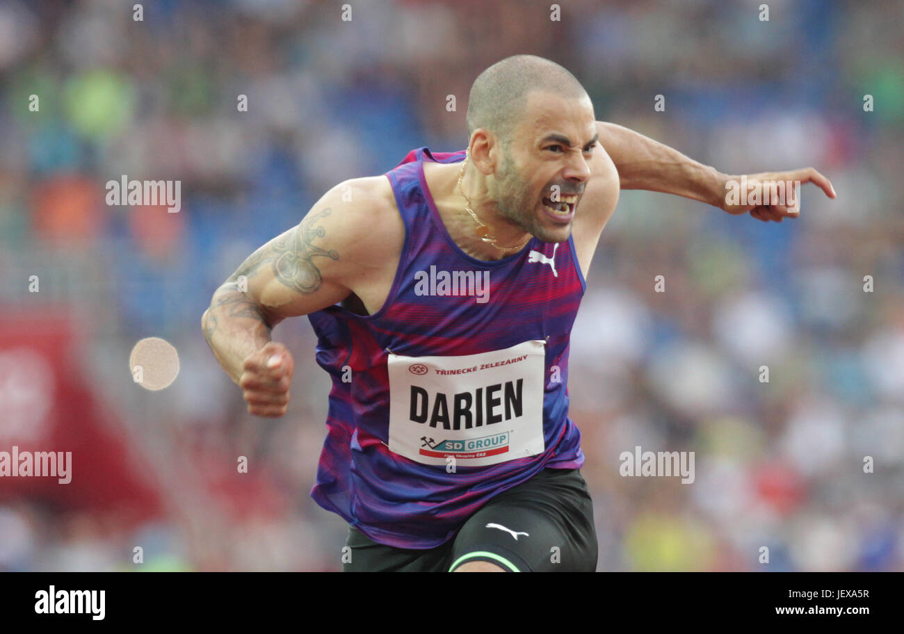 Ostrava, Czech Republic. 28th June, 2017. French athlete Garfield ...