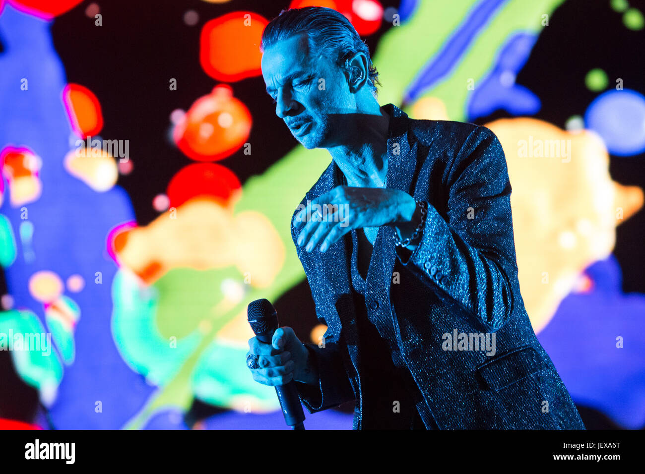 Milan Italy. 27th June 2017. The English electronic band DEPECHE MODE ...