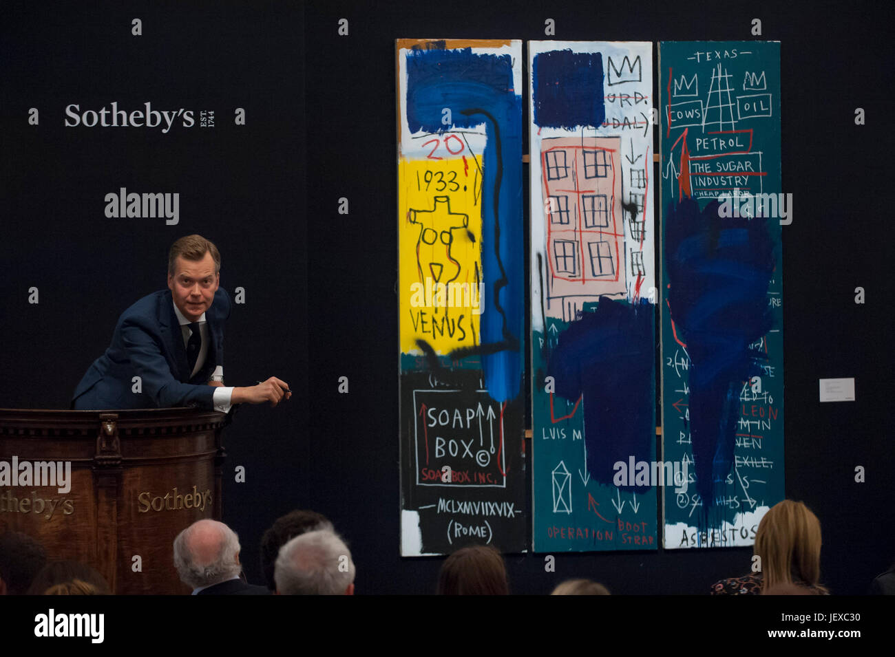 Jean michel basquiat, untitled hi-res stock photography and images - Alamy