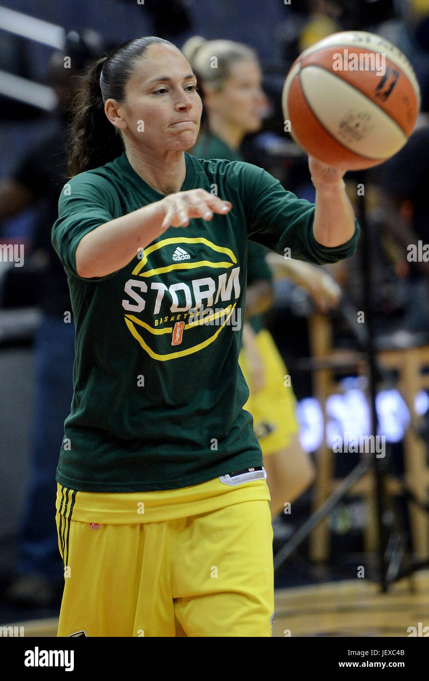 Seattle storm wnba hi-res stock photography and images - Alamy