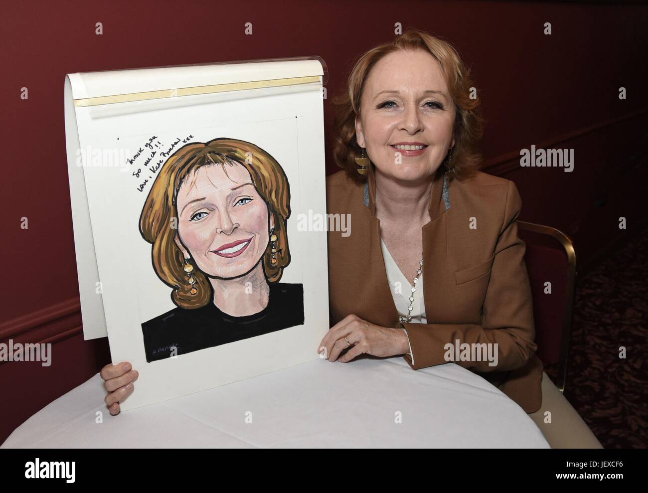 New York, NY, USA. 28th June, 2017. Kate Burton at a public appearance ...