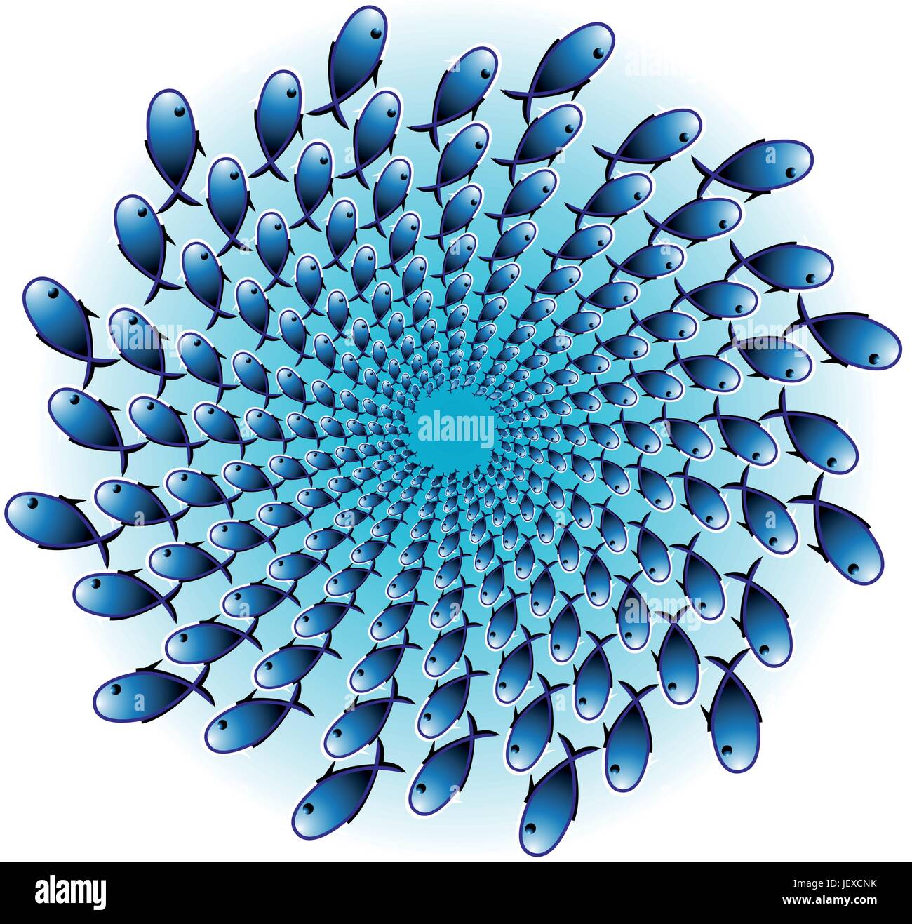 blue, motion, postponement, moving, movement, fish, confusion, mess ...