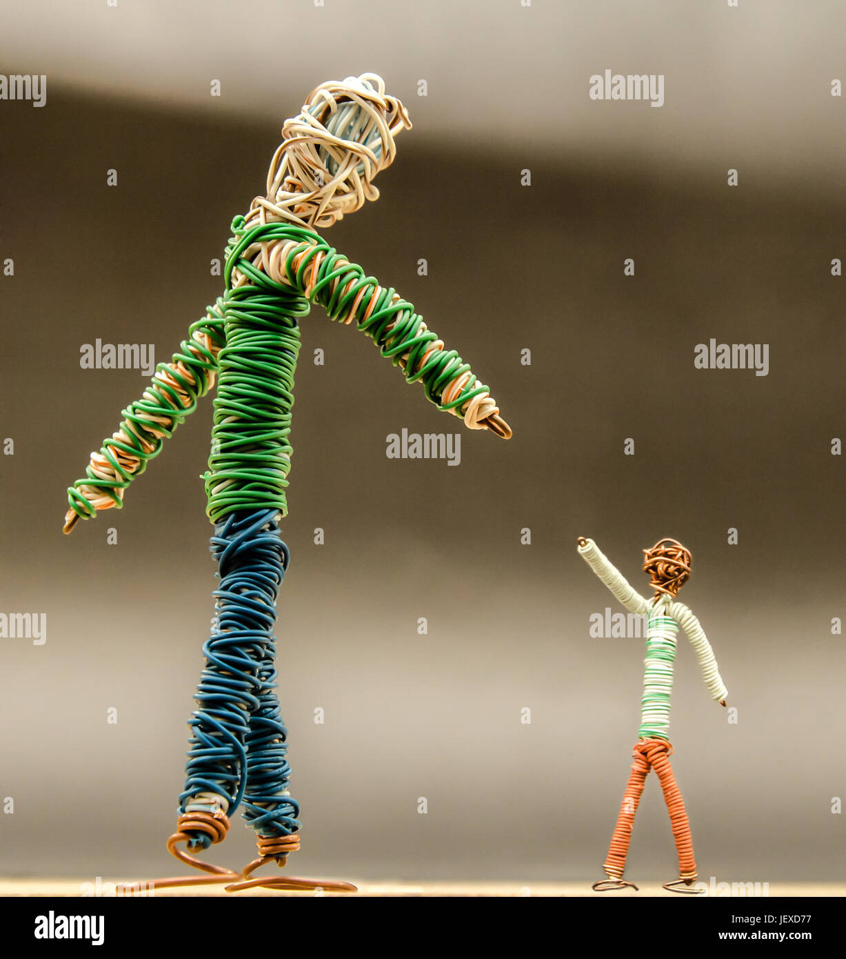 These two puppets hi-res stock photography and images - Alamy