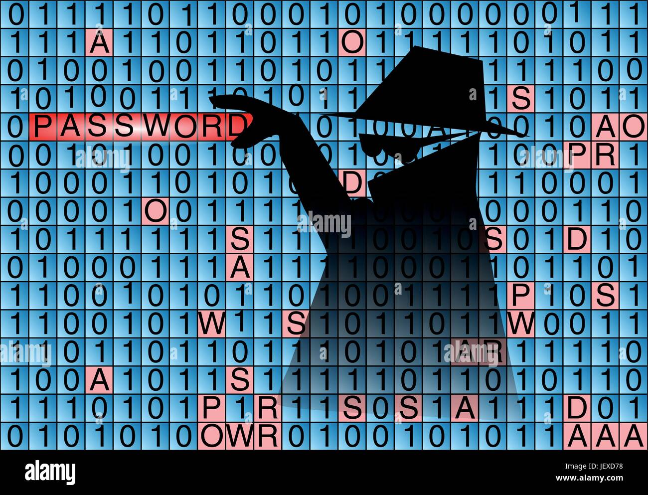 danger, PC, computers, computer, male, masculine, black, swarthy ...