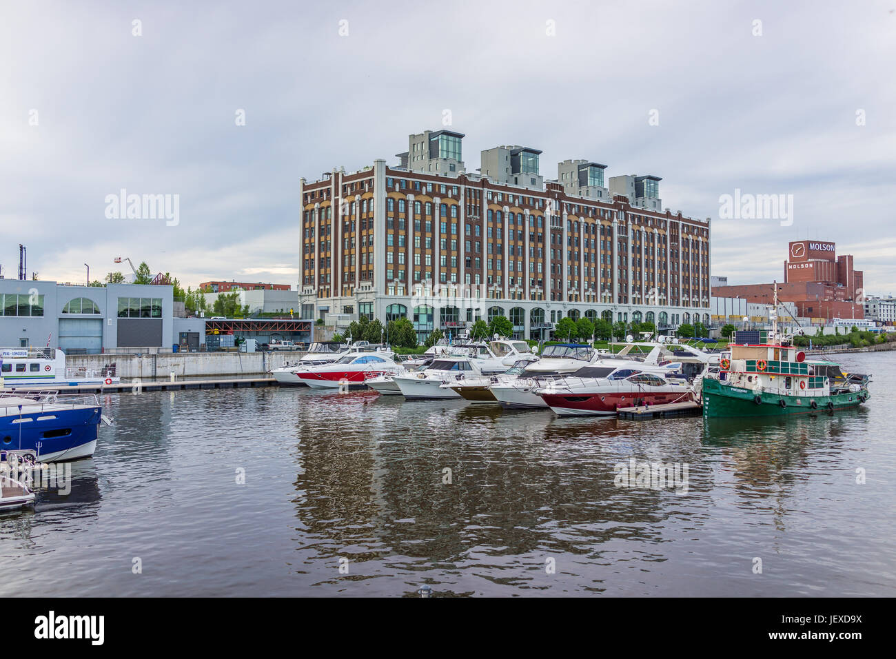 Harbor harbour quebec hi-res stock photography and images - Alamy