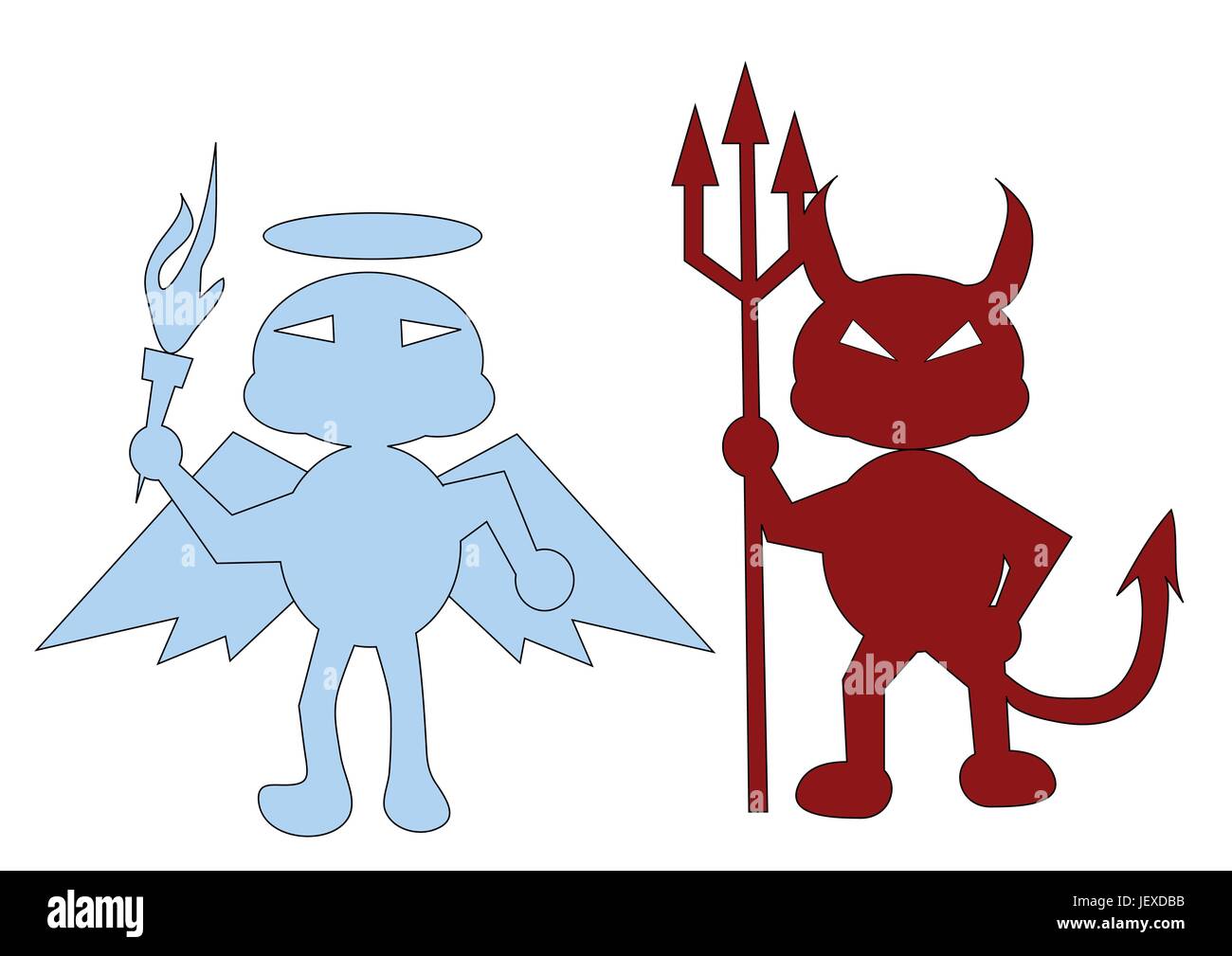 Devil dapper Stock Vector Images - Alamy