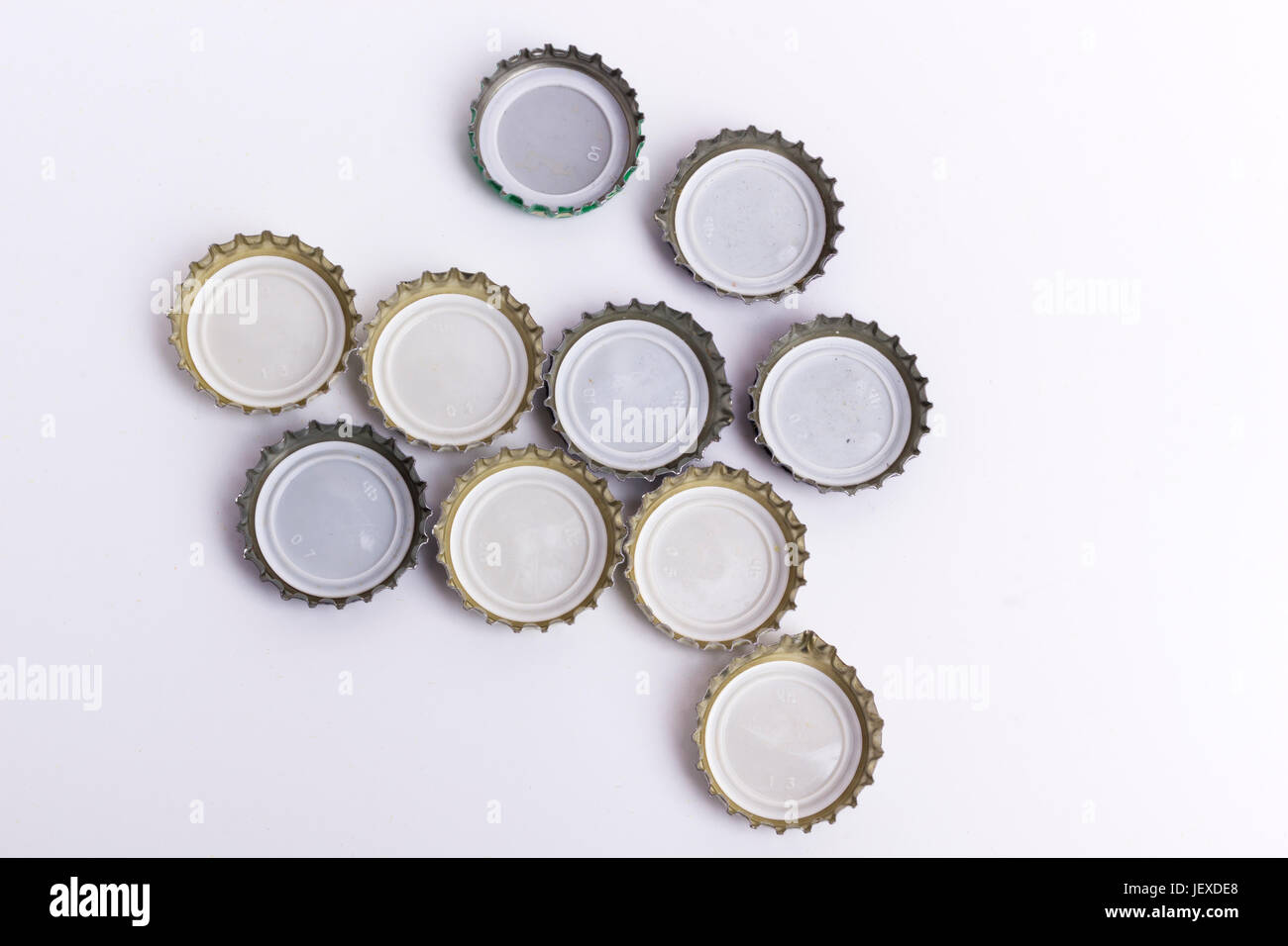 a bottle cap on white background Stock Photo - Alamy