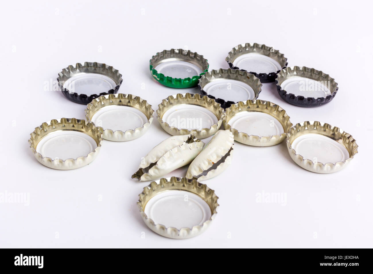 a bottle cap on white background Stock Photo - Alamy