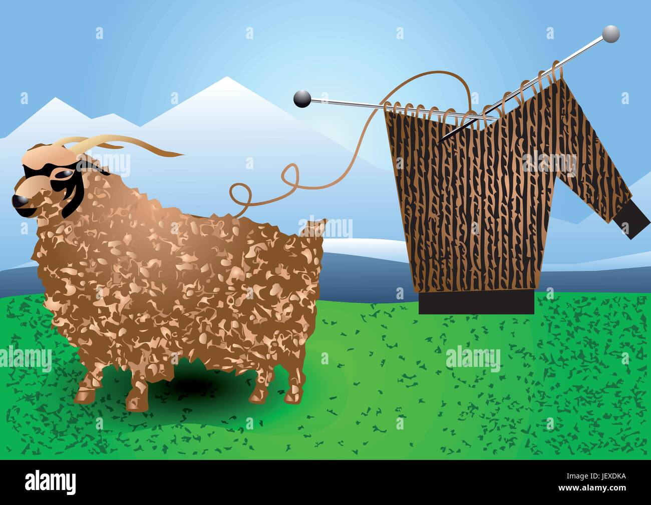 Free goat Stock Vector Images - Alamy