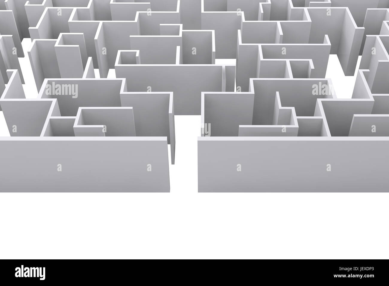 Composite image of maze Stock Photo - Alamy