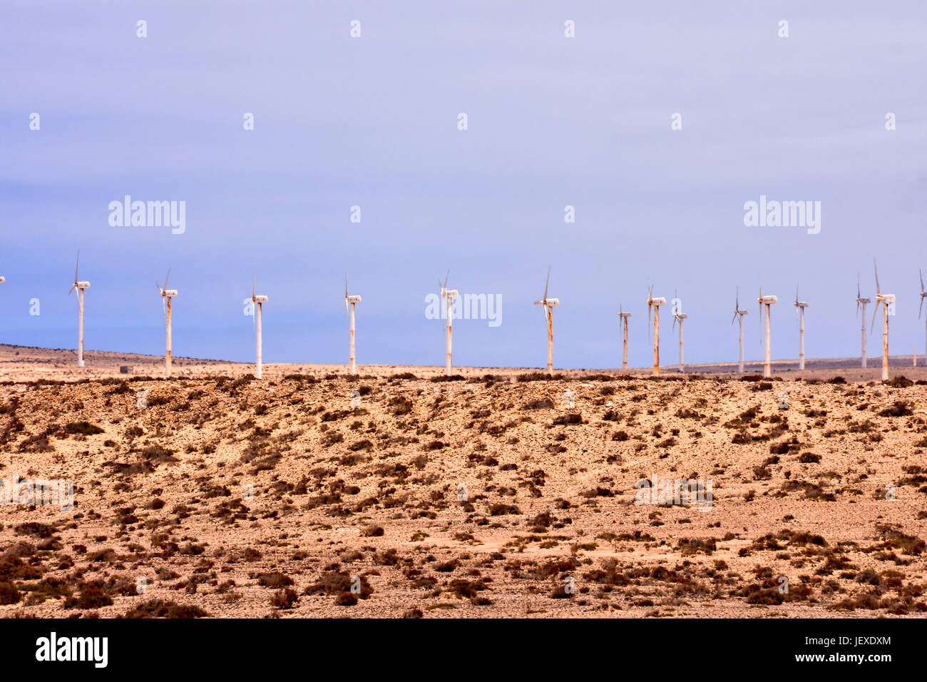 Dry Desert Landscape Stock Photo - Alamy