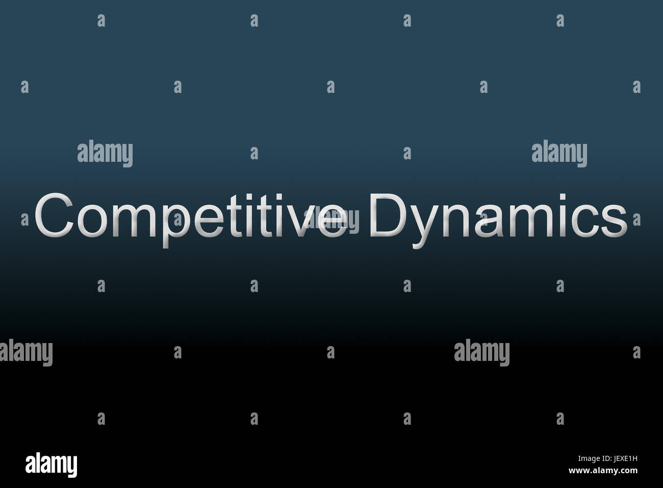 Competitive Dynamics concept Stock Photo - Alamy