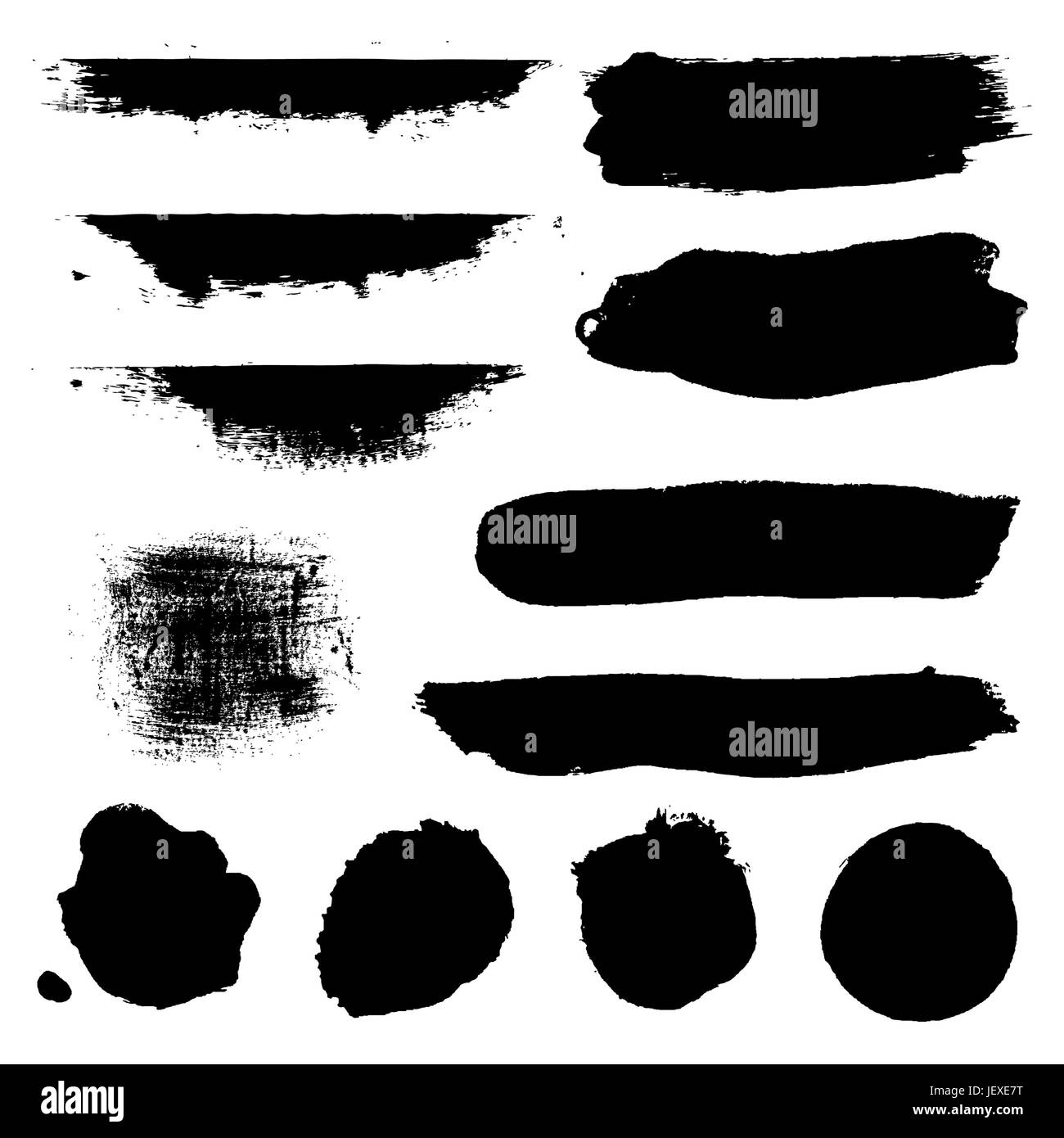 Set blobs abstract shape Cut Out Stock Images & Pictures - Alamy