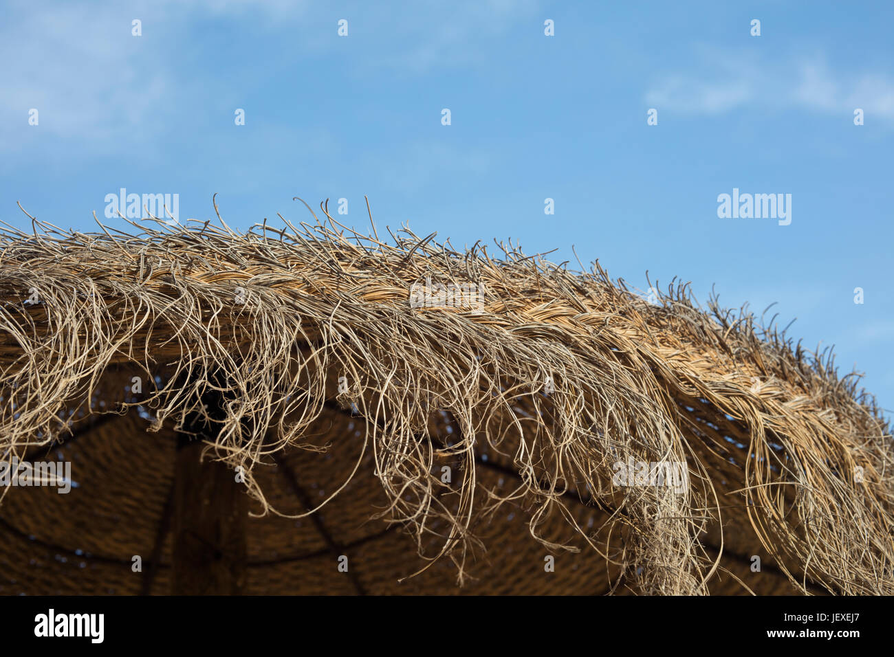 Blue woven straw texture hi-res stock photography and images - Alamy
