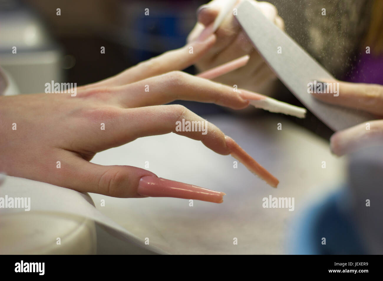 Finger extension hi-res stock photography and images - Alamy