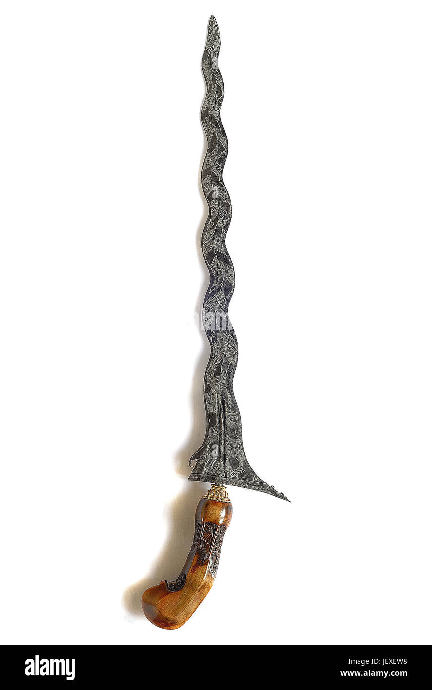 Traditional weapon of indonesia Cut Out Stock Images & Pictures - Alamy