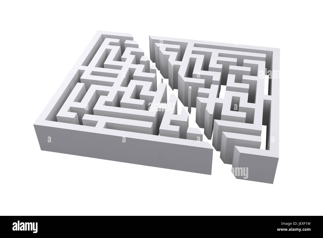 Composite image of maze Stock Photo - Alamy