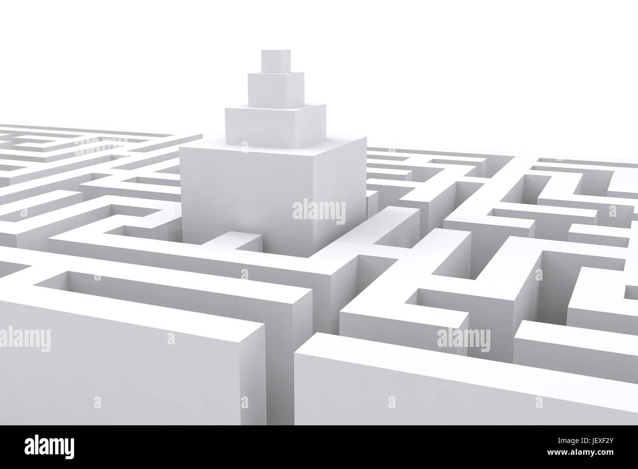 Composite image of maze Stock Photo - Alamy