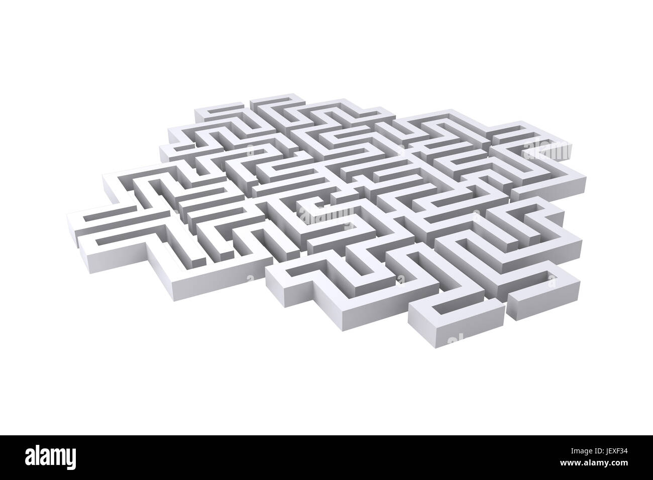 Maze render hi-res stock photography and images - Alamy