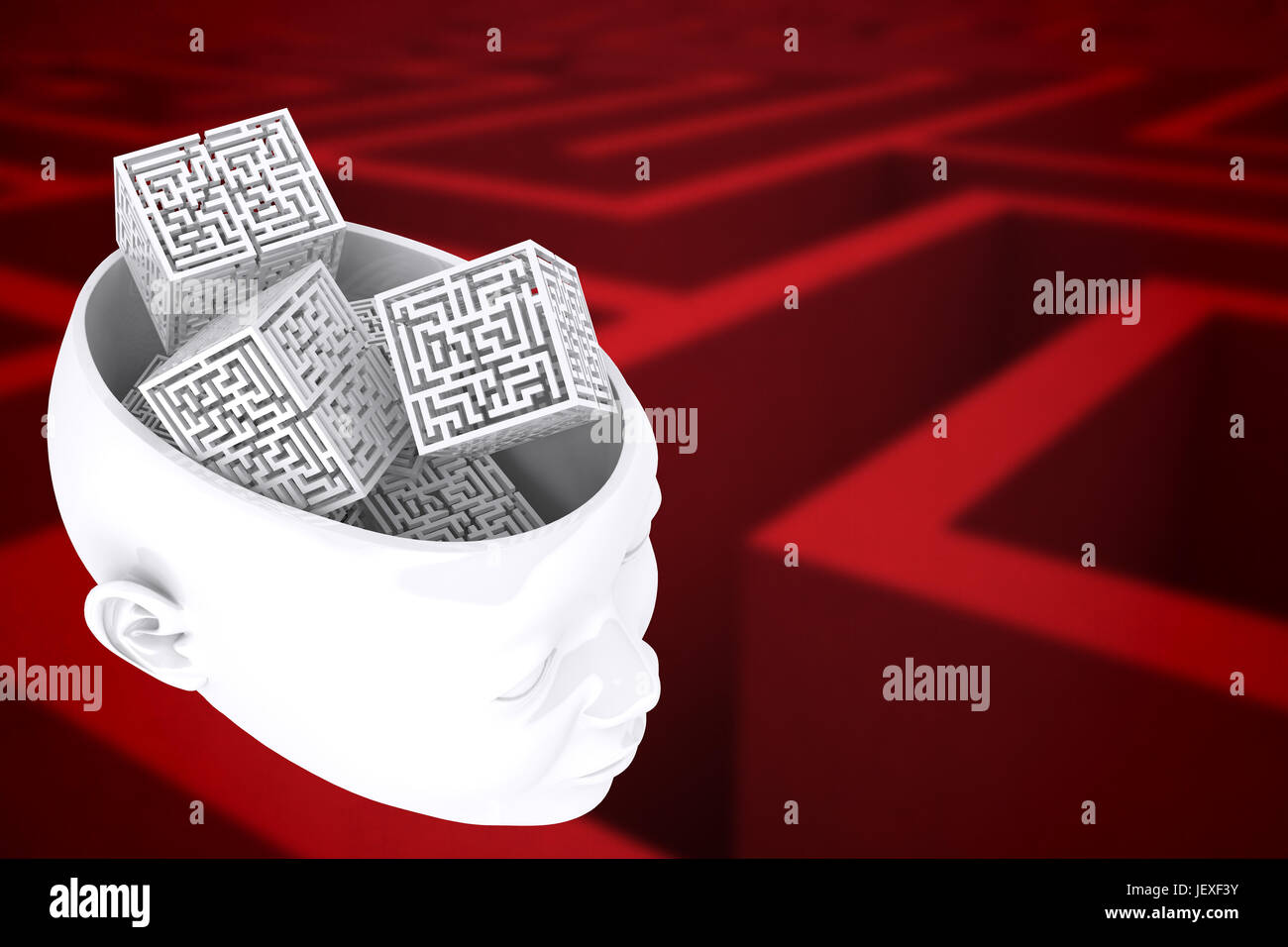 Seamless brain hi-res stock photography and images - Alamy