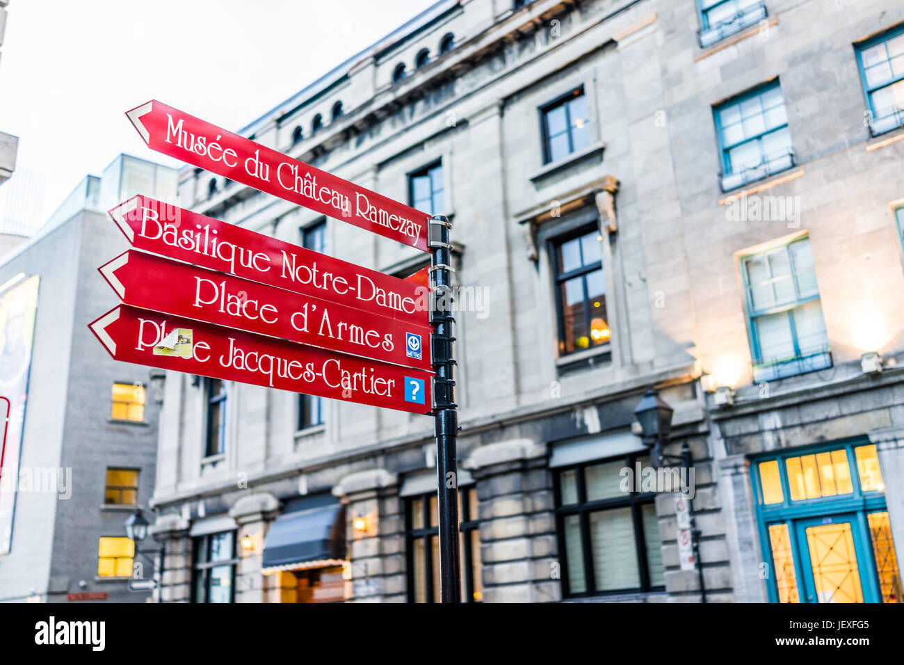 Montreal chateau ramezay hi-res stock photography and images - Alamy