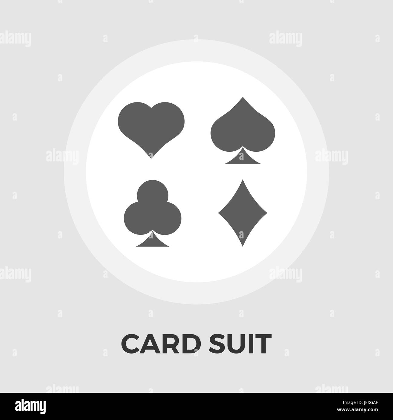 Card suits clip art hi-res stock photography and images - Alamy