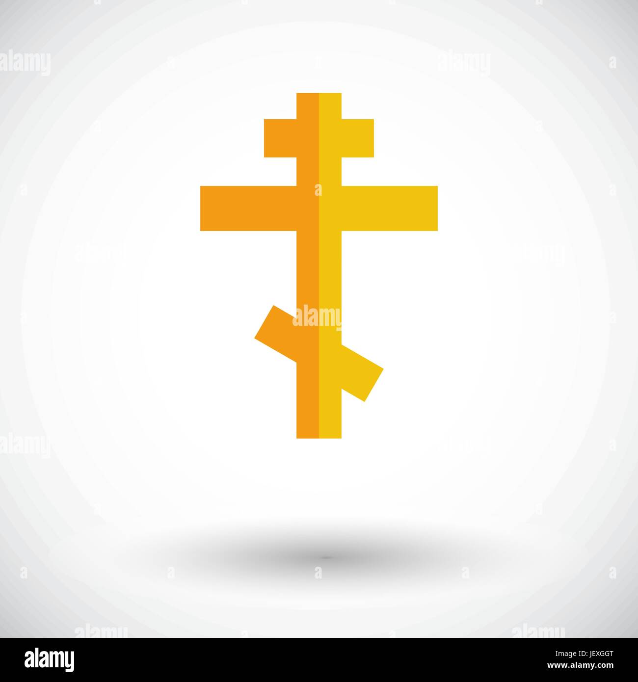 Jesus christ on the cross painting Stock Vector Images - Alamy