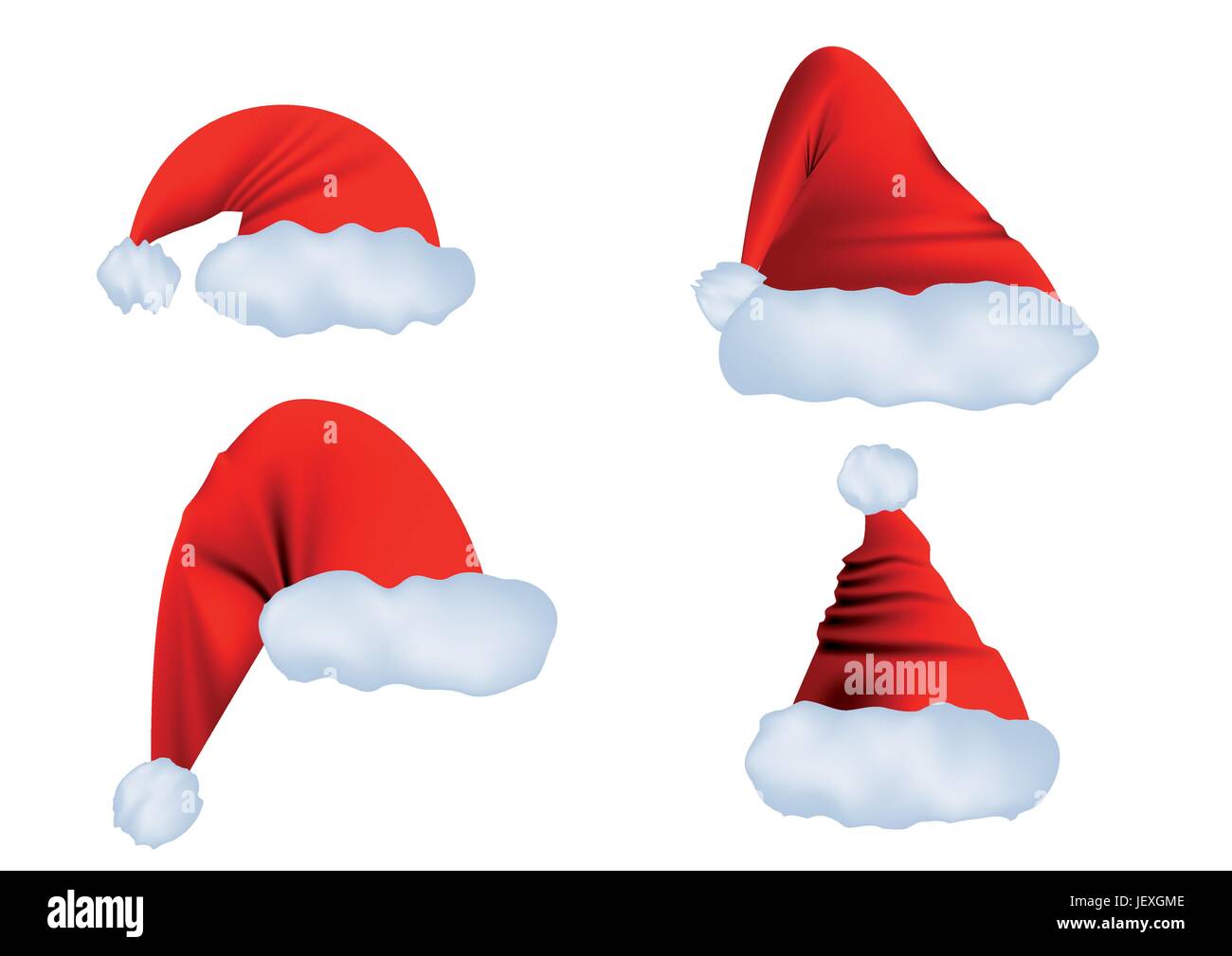 object, isolated, closeup, winter, hat, fur, party, celebration ...