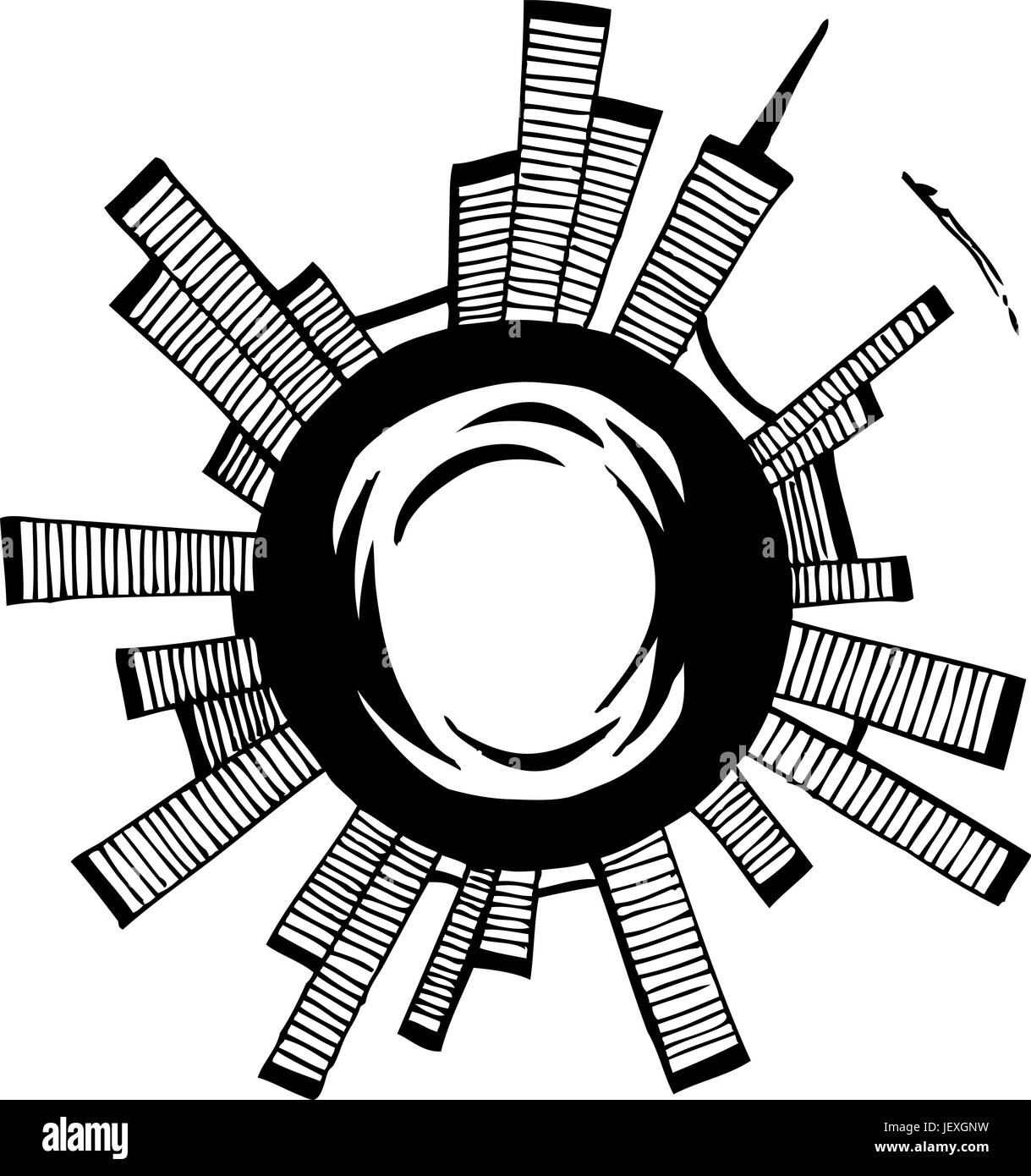 Deep plan building Stock Vector Images - Alamy