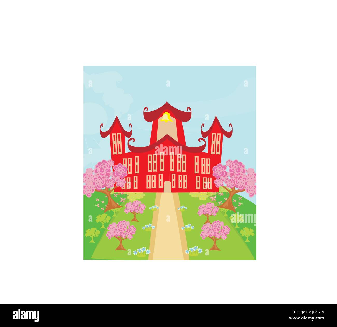 Window pane school Cut Out Stock Images & Pictures - Alamy