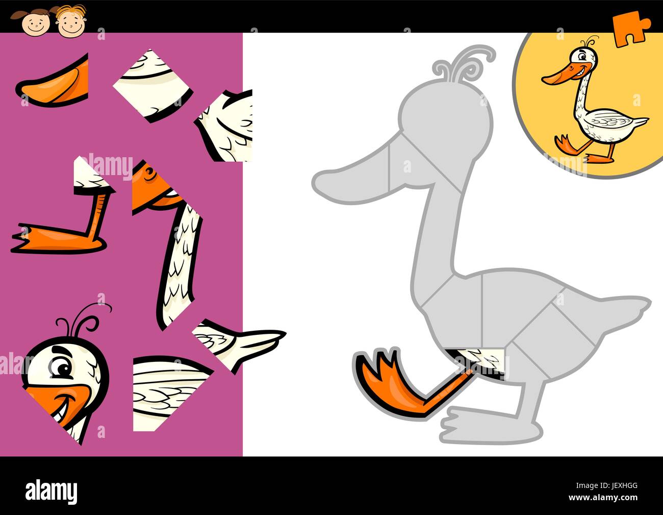 Duck diagram hi-res stock photography and images - Alamy