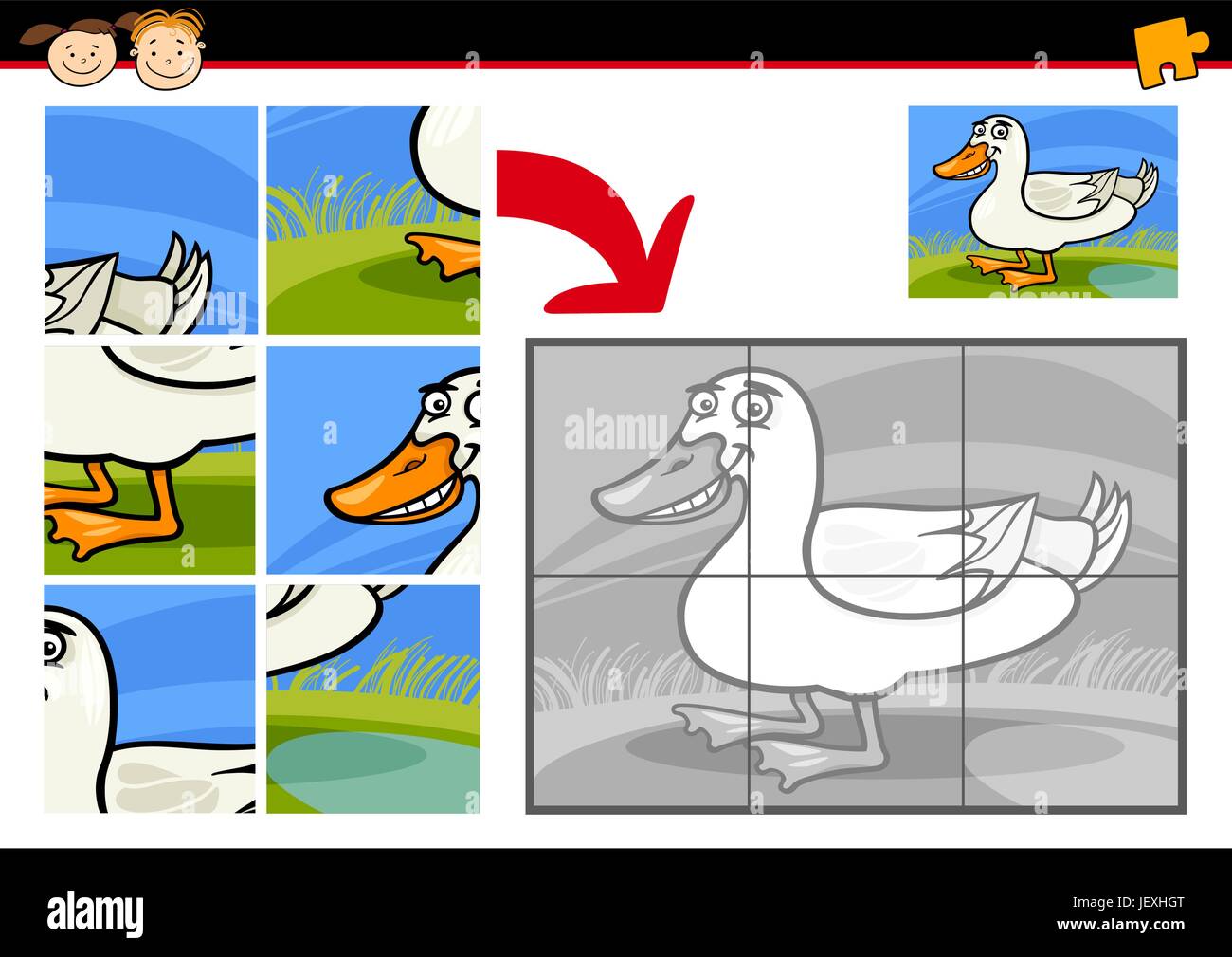 Duck diagram hi-res stock photography and images - Alamy