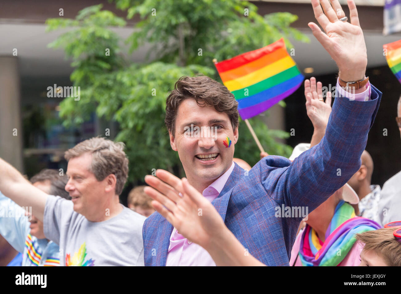 Toronto pride parade hi-res stock photography and images - Alamy