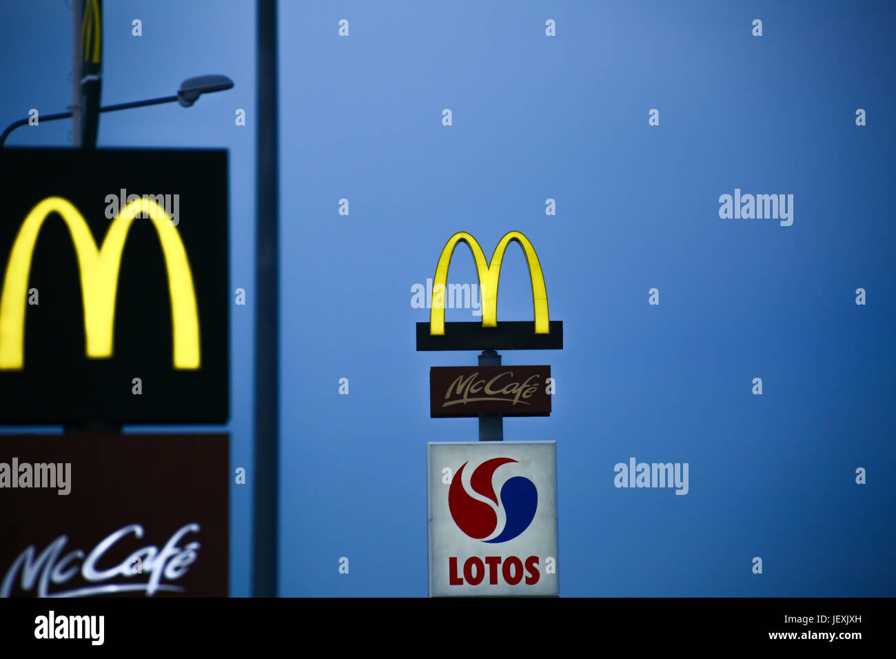 McDonald´s company logo Stock Photo - Alamy