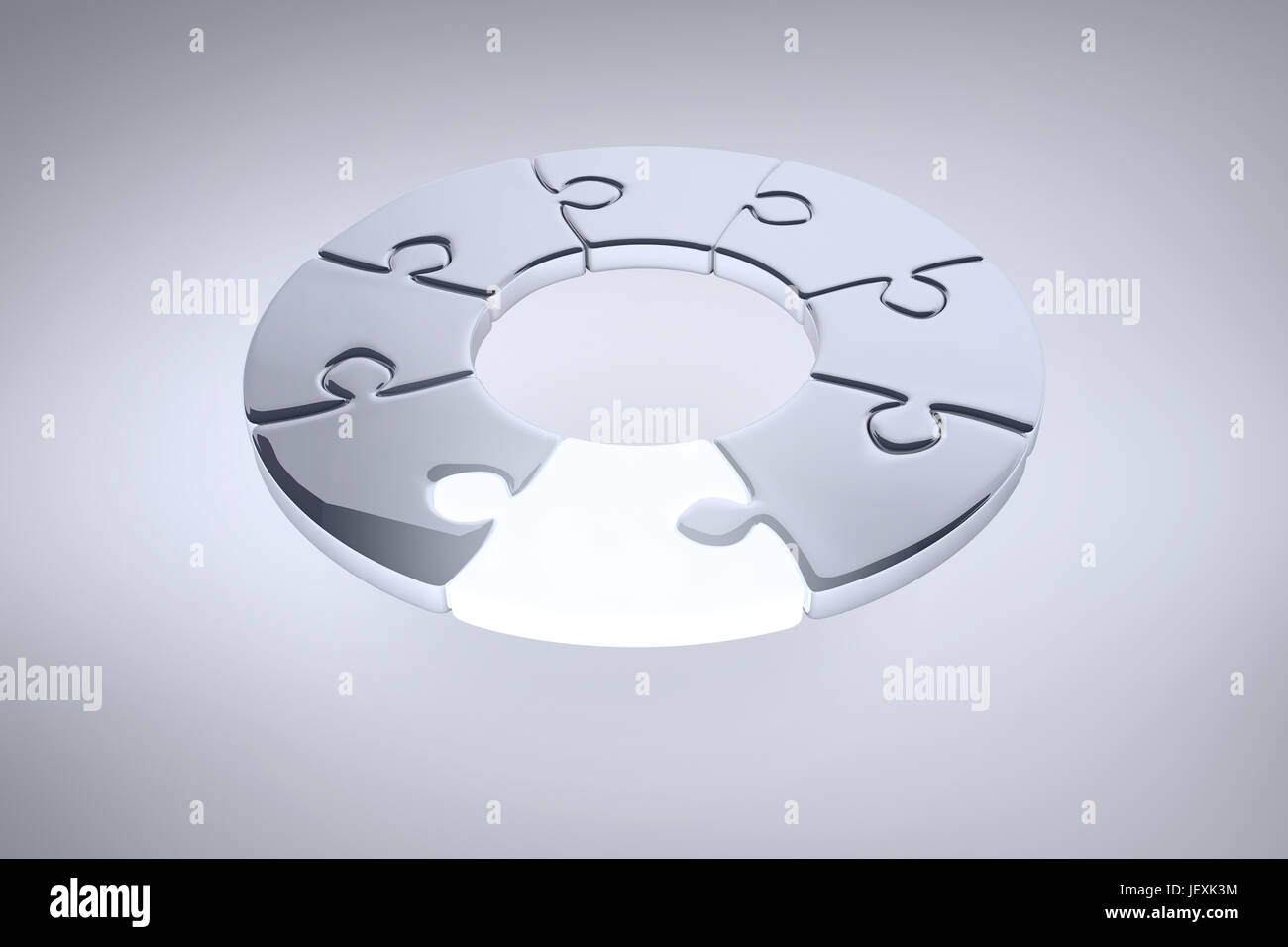 Circle jigsaw hi-res stock photography and images - Alamy